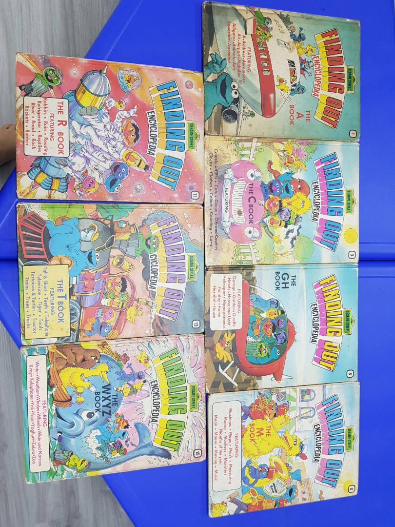 Sesame Street finding out encyclopedia, Hobbies & Toys, Books & Magazines, Children's Books on ...