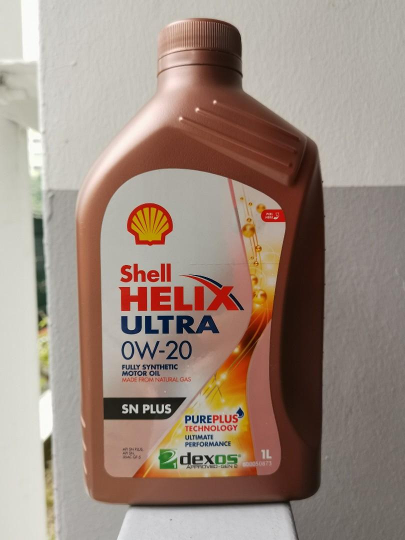 Shell Helix Ultra 0W-20 Fully Synthetic Engine Oil x 1L, Everything ...