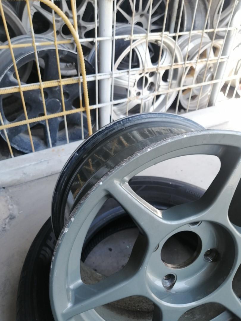 Sport rim original p1 racing 15x7jj pcd 114 original made in Japan ...