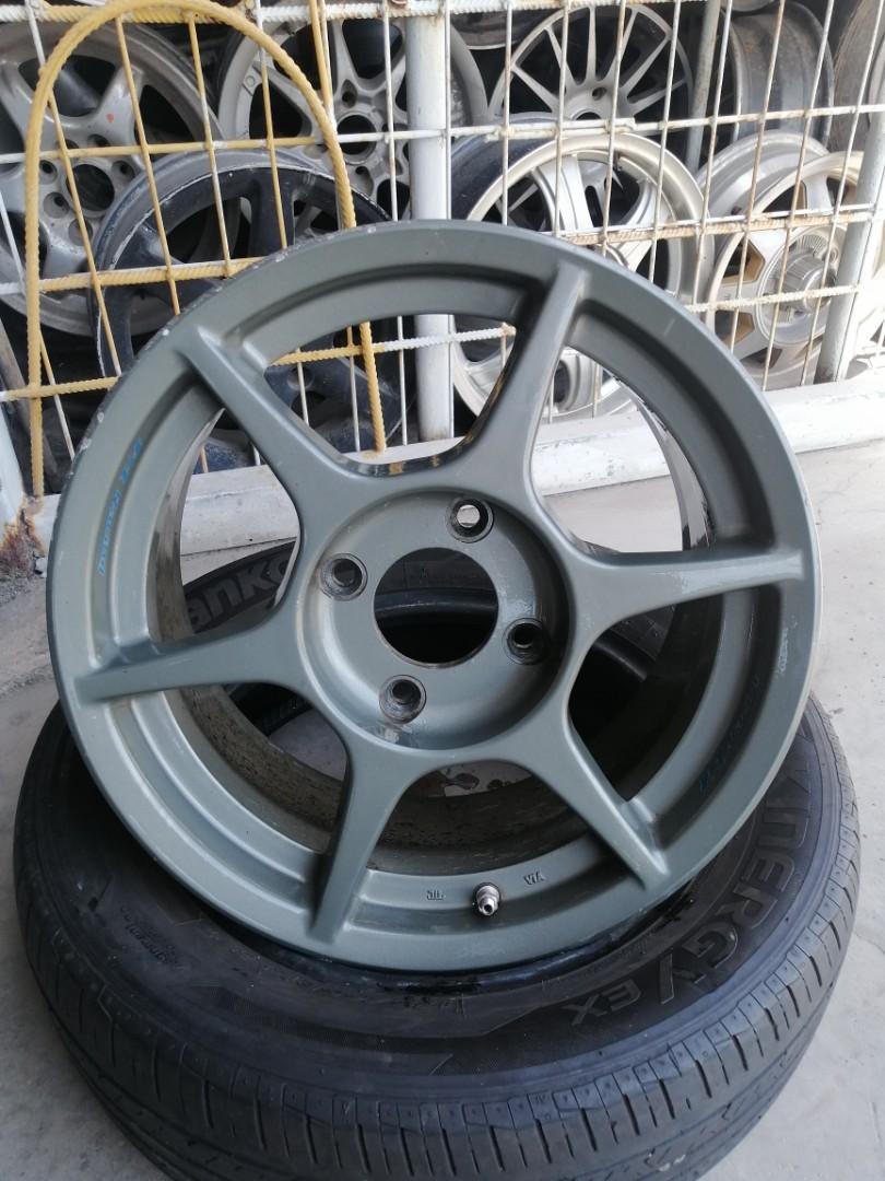 Sport rim original p1 racing 15x7jj pcd 114 original made in Japan ...