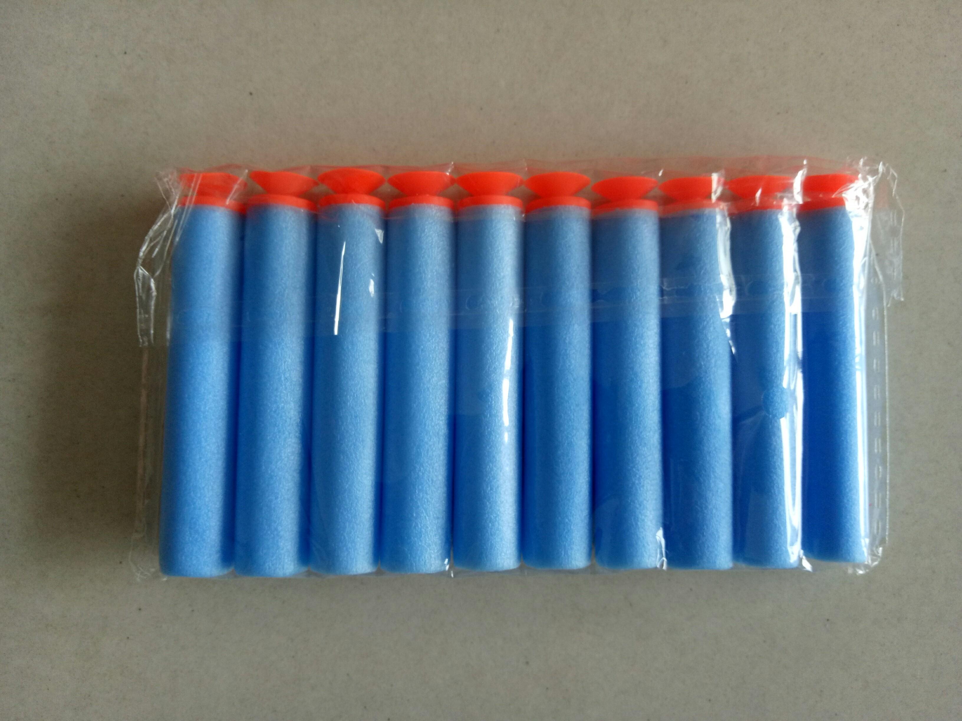 {in stock} SUCTION TIP Nerf gun bullets - light blue, Hobbies & Toys ...