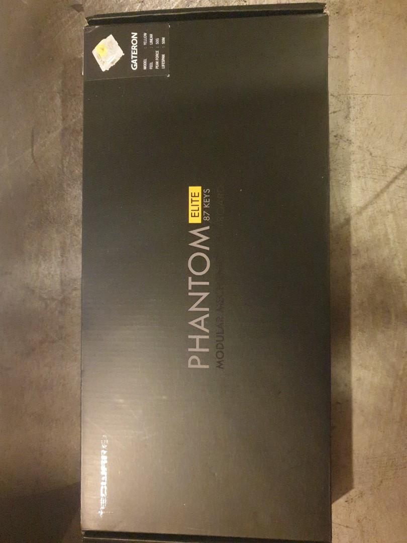 Tecware phantom elite with purple pro switches, Computers & Tech, Parts ...