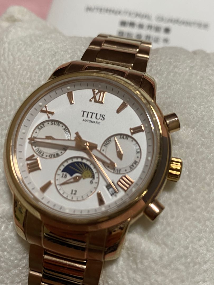 Titus automatic watch, Women's Fashion, Watches & Accessories, Watches ...