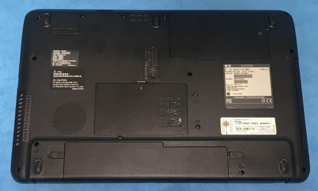 TOSHIBA Satellite C665 15.6吋 系統已還原, 電腦及科技產品, 電腦周邊產品, 硬碟及儲存裝置在旋轉拍賣