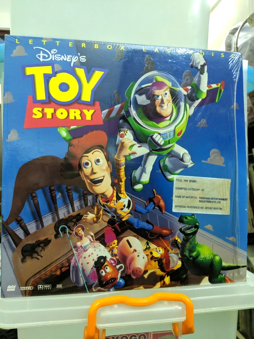 Toy Story Laser Disc, Hobbies & Toys, Music & Media, CDs & DVDs on ...