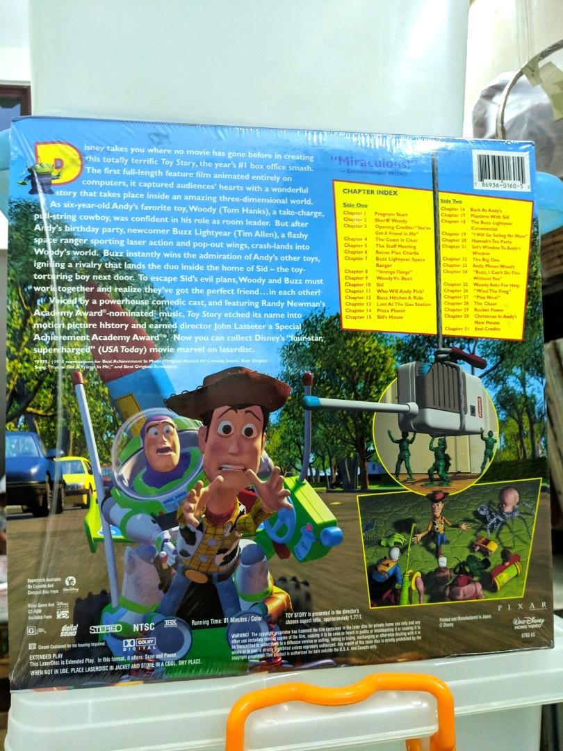 Toy Story Laser Disc, Hobbies & Toys, Music & Media, CDs & DVDs on ...