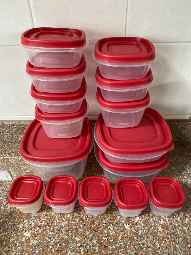 Tupperware Set, Furniture & Home Living, Kitchenware & Tableware, Food ...