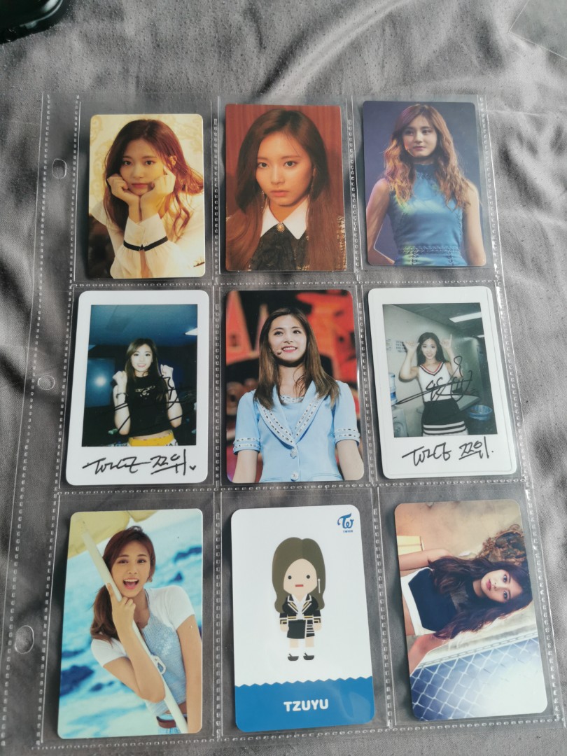 Tzuyu photocards set from different era, Hobbies & Toys, Memorabilia ...