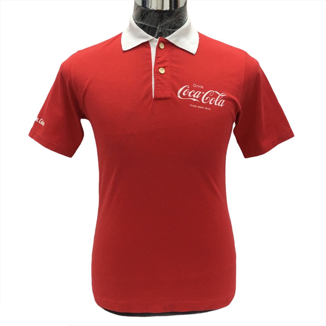 Vintage Coca Cola Polo, Men's Fashion, Tops & Sets, Tshirts & Polo ...
