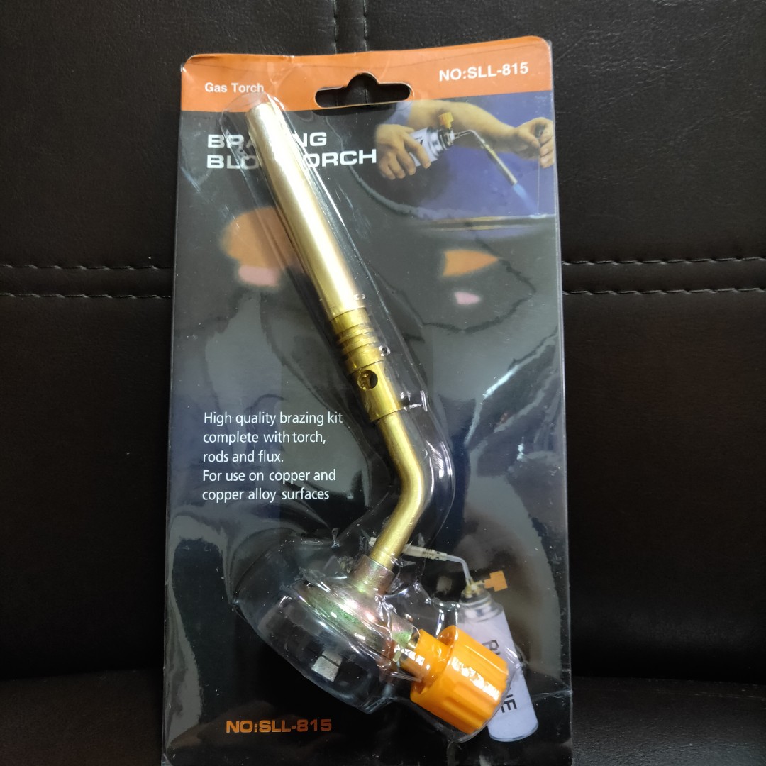 Welding torch with butane, Commercial & Industrial, Construction Tools ...