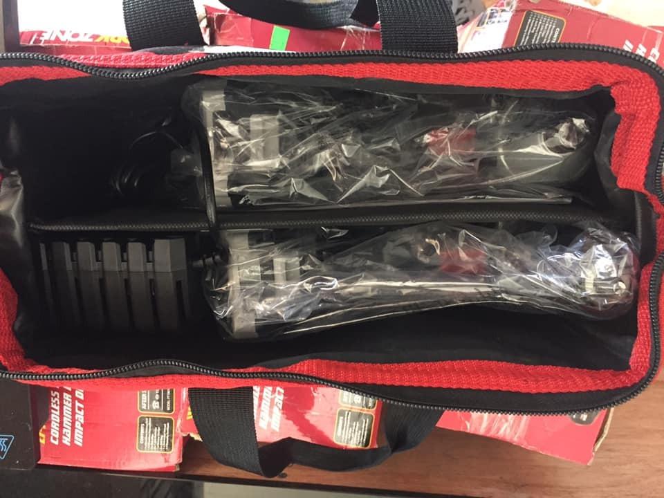 Workzone 20V Cordless Brushless Hammer Drill & Impact Driver Kit ...