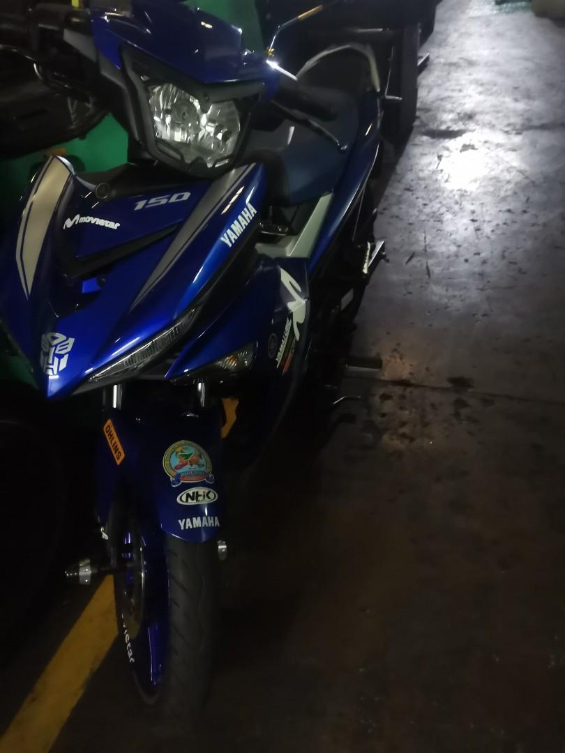 Yamaha sniper Blue, Motorbikes, Motorbikes for Sale on Carousell