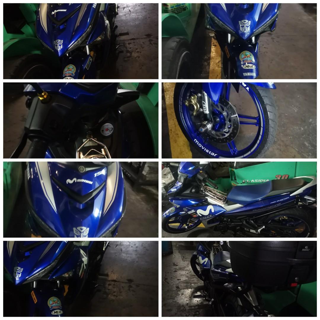 Yamaha sniper Blue, Motorbikes, Motorbikes for Sale on Carousell