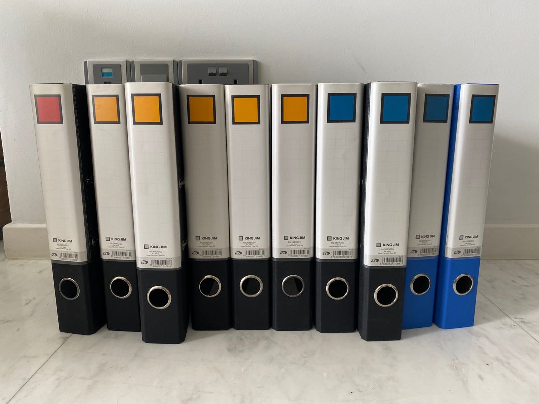 10 of 2inch folders, Hobbies & Toys, Stationery & Craft, Stationery ...