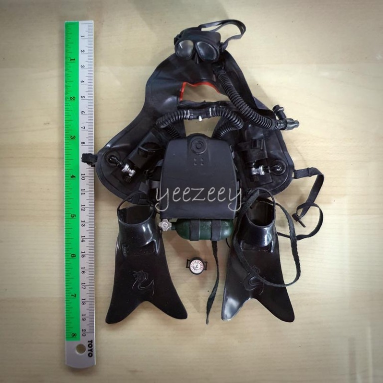 1/6 UDT Diver Gear Navy SEAL Special Forces Accessories for Kitbash ...