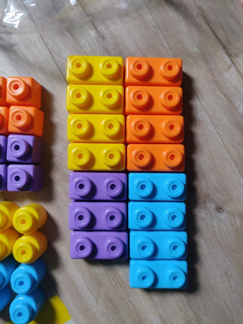 Free 75pc Baby Mega Blocks, Hobbies & Toys, Toys & Games on Carousell