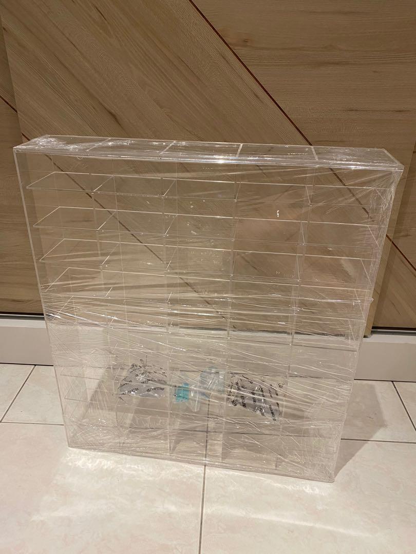 Acrylic Display Case Tomica Diecast Toy Cars Sliding Door, Hobbies ...