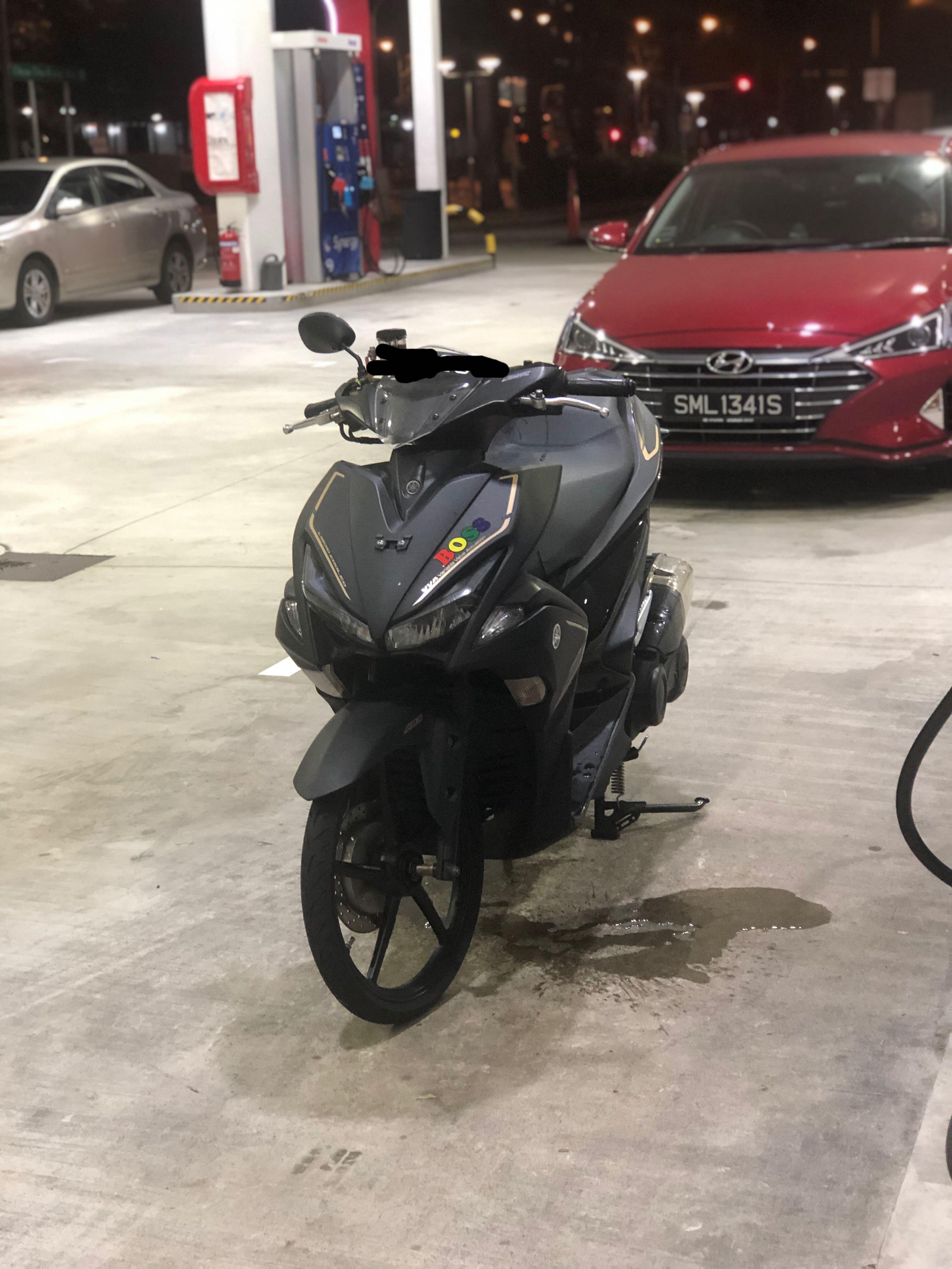 Aerox SP522 rims (RCB) , Motorcycles, Motorcycle Accessories on Carousell