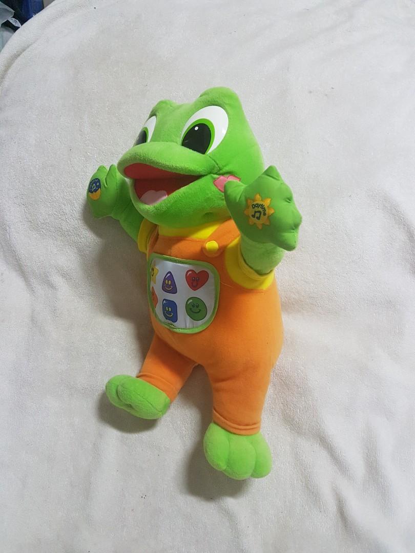 Authentic Rare LeapFrog Hug & Learn Baby Tad Interactive Plush Toy ...
