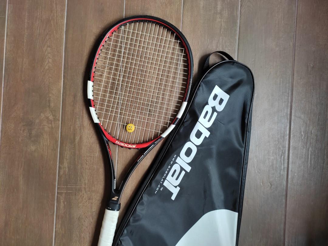 Babolat pure control tour tennis racket, Sports Equipment, Sports ...