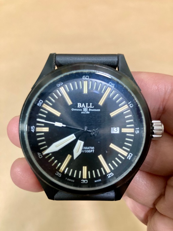 Ball Watch: Ball Fireman Night Train DLC Watch, Luxury, Watches on ...