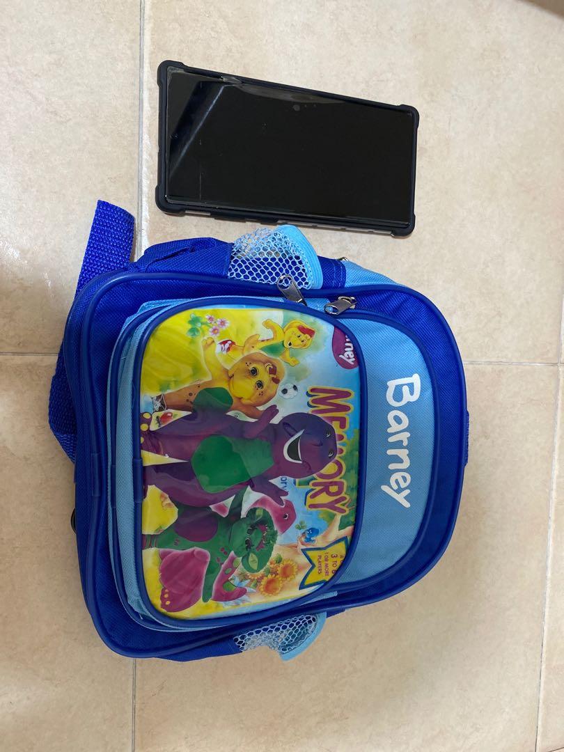 Barney Kids Backpack, Babies & Kids, Babies & Kids Fashion on Carousell