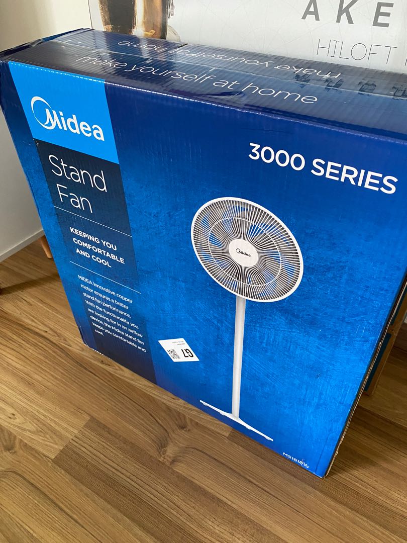 Midea Fan Brand New, TV & Home Appliances, Air Conditioners & Heating ...