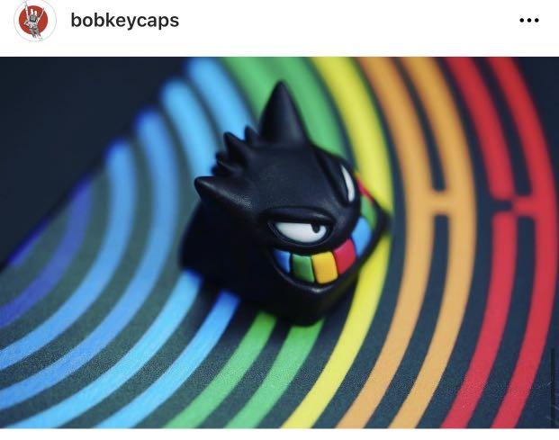 Bob gengar keycap artisan, Hobbies & Toys, Toys & Games on Carousell