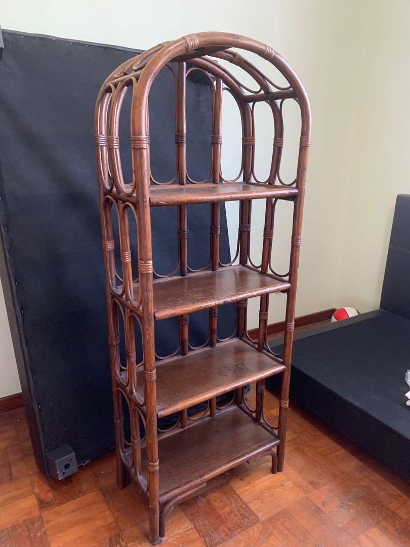 Cane shelving display unit, Furniture & Home Living, Furniture, Shelves ...