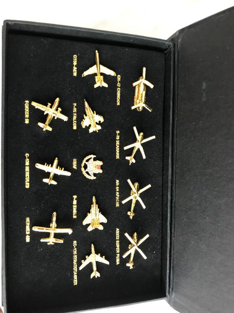 Captain Ted the ace of aces bear rsaf plane pins chinook seahawk apache ...