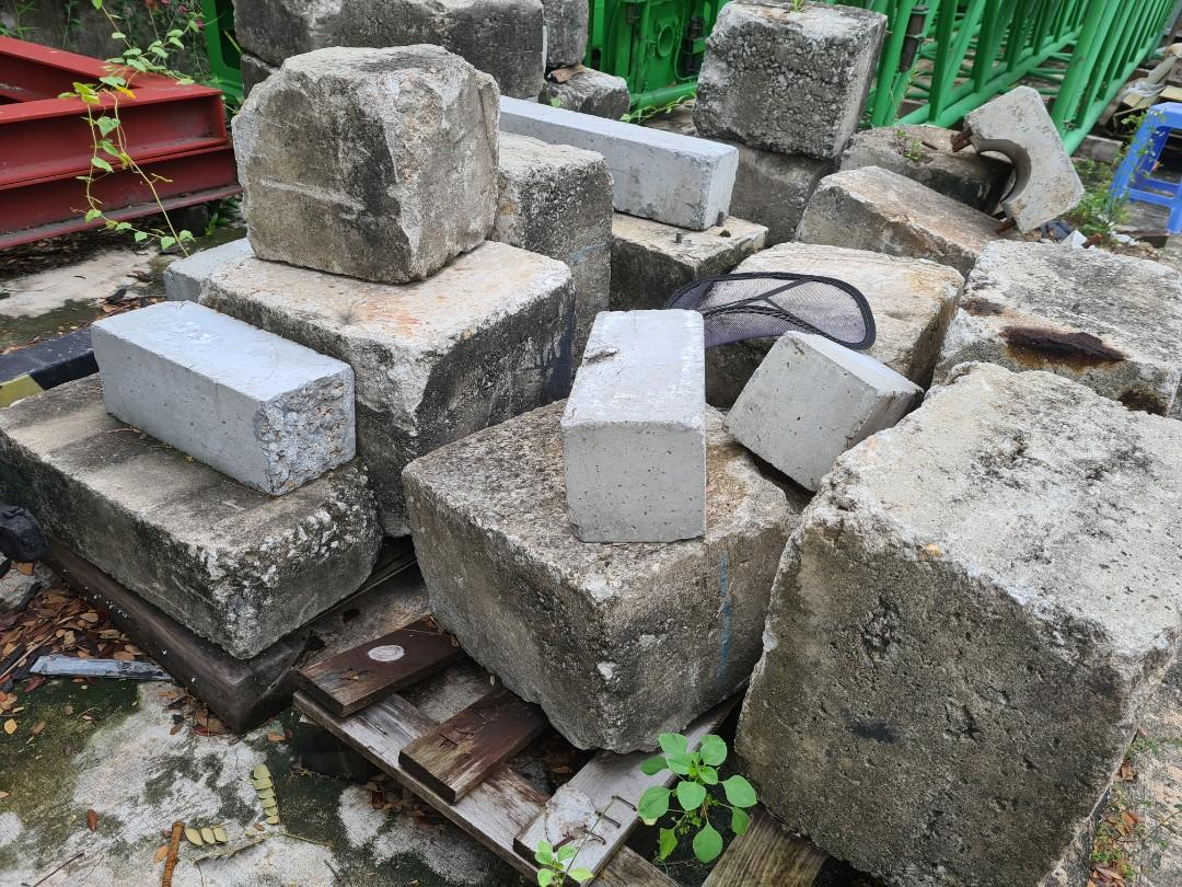 Concrete blocks for sale., Furniture & Home Living, Gardening ...