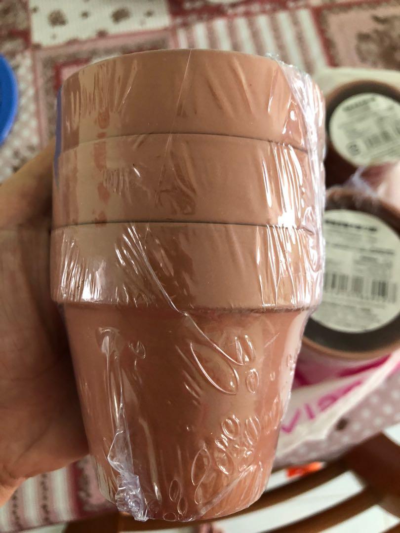 Daiso Terracotta Pots, Furniture & Home Living, Gardening, Pots ...
