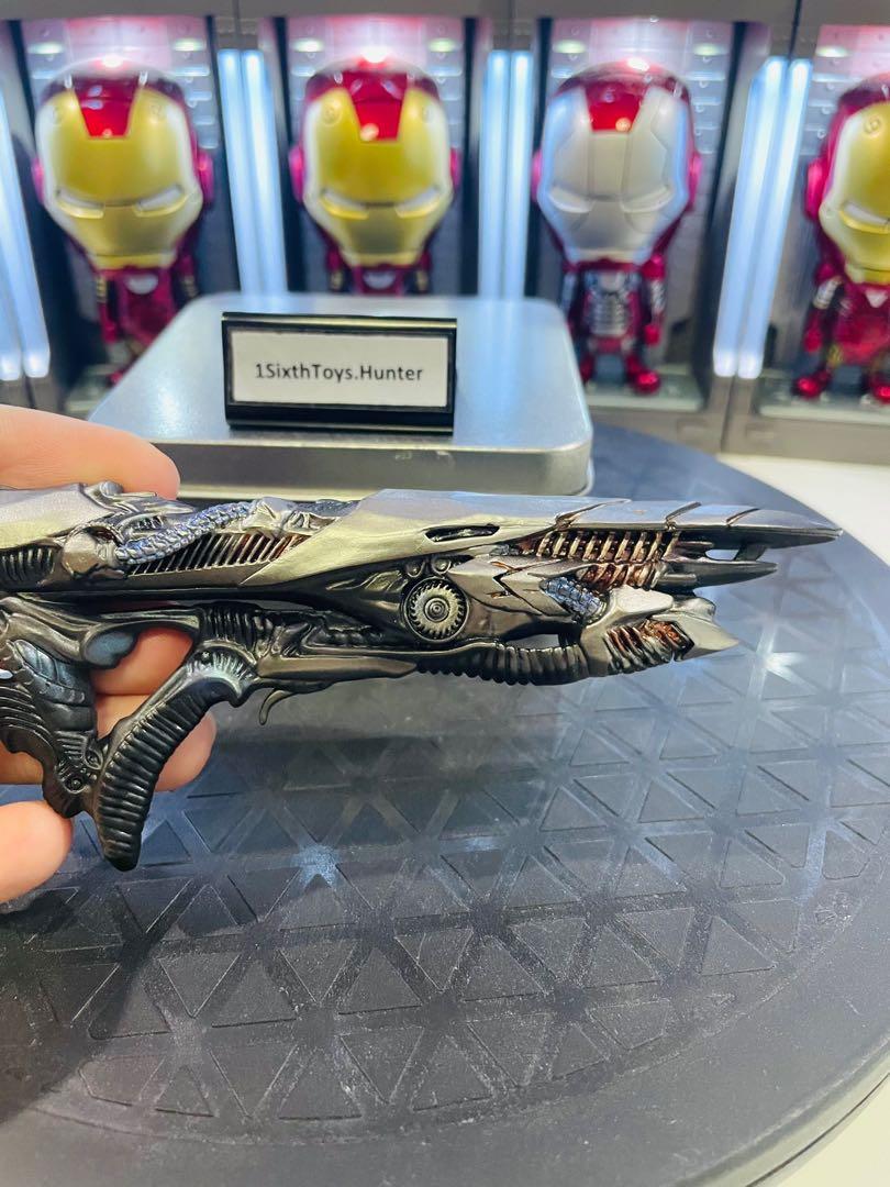 DC JUSTICE LEAGUE HOT TOYS 1/6 SCALE MMS456 BATMAN PARADEMON GUN WEAPON ...