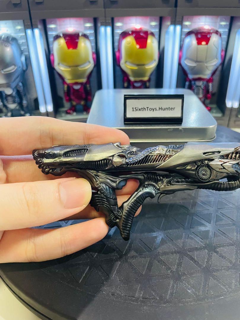 DC JUSTICE LEAGUE HOT TOYS 1/6 SCALE MMS456 BATMAN PARADEMON GUN WEAPON ...