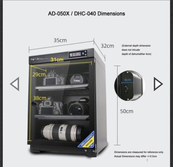 Digi-Cabi AD-050 Dry Box, Photography, Photography Accessories, Dry ...