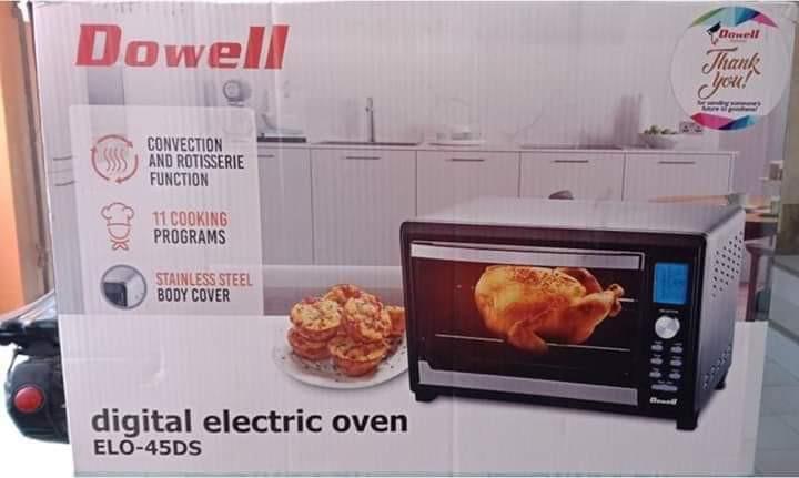 DOWELL DIGITAL ELECTRIC OVEN (BEST VALUE OVEN IN THE PHILIPPINES) 45L ...