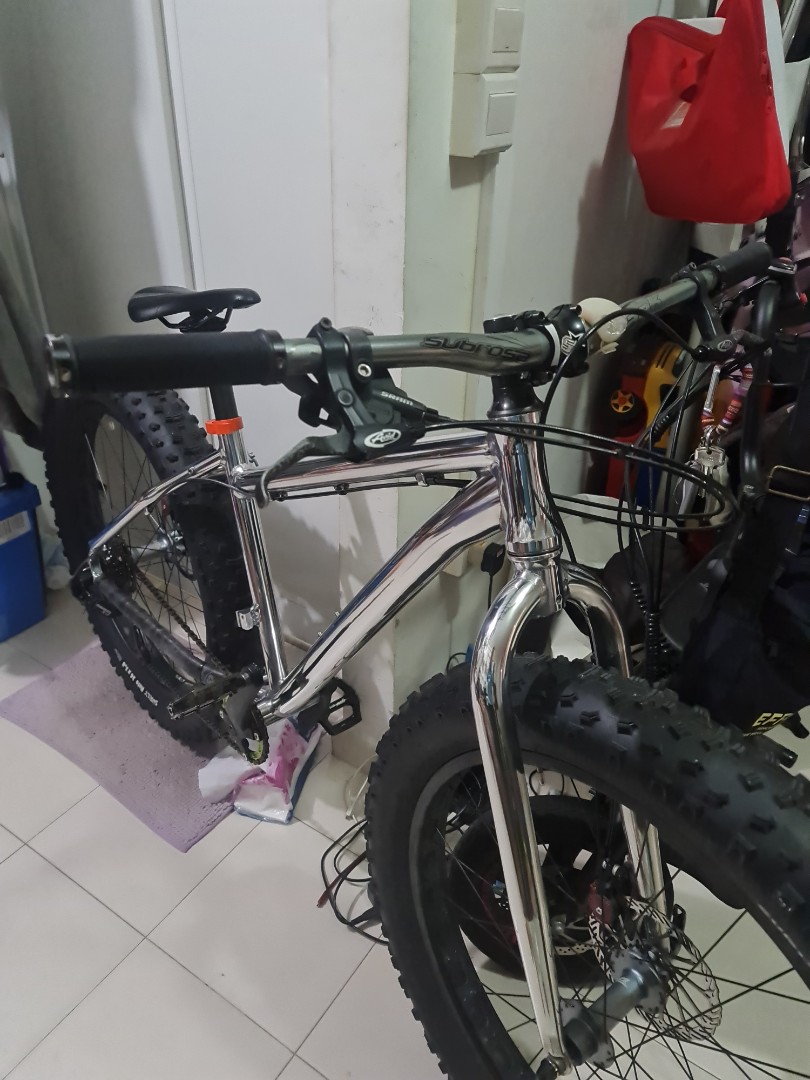 Fatbike, Bicycle, Chrome, Bike, Sports Equipment, Bicycles & Parts ...