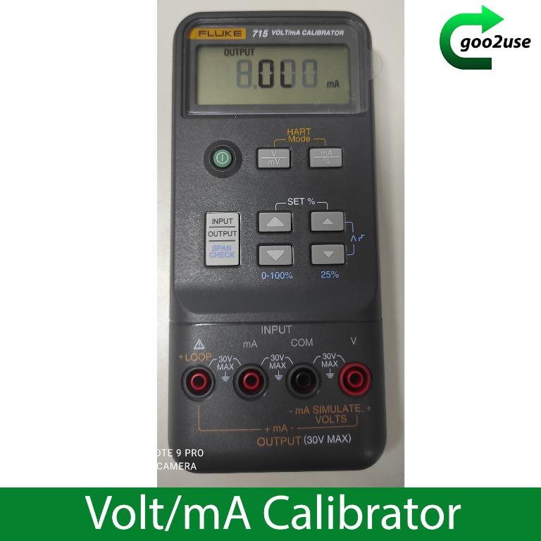 Fluke 715 Volt/mA Loop Calibrator, Computers & Tech, Office & Business Technology on Carousell