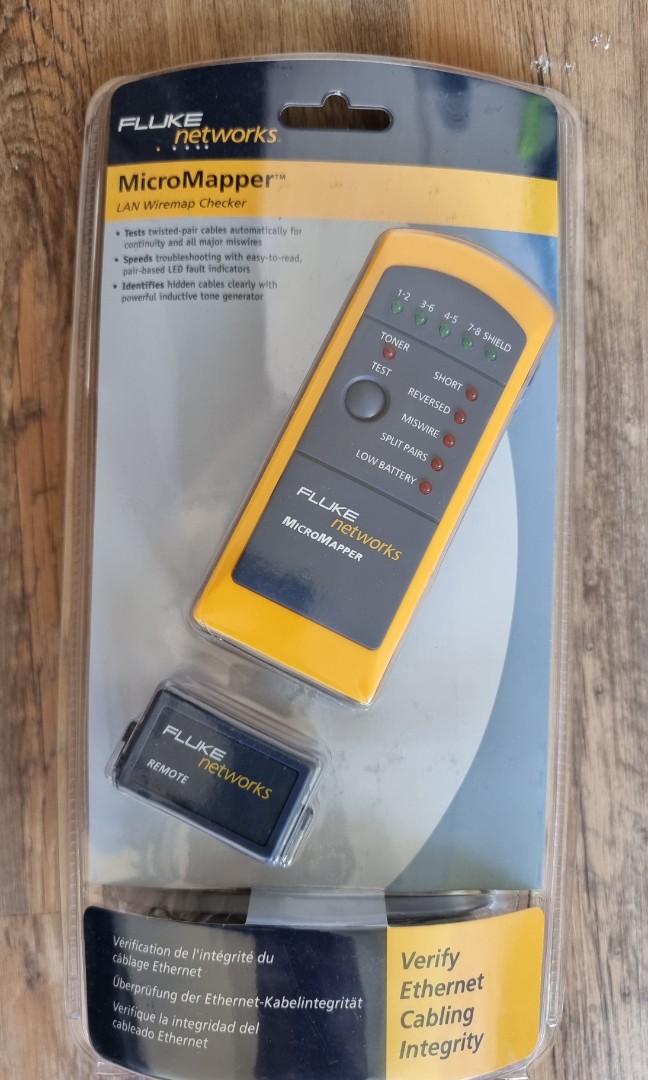 fluke networks micromapper, Commercial & Industrial, Construction Tools ...