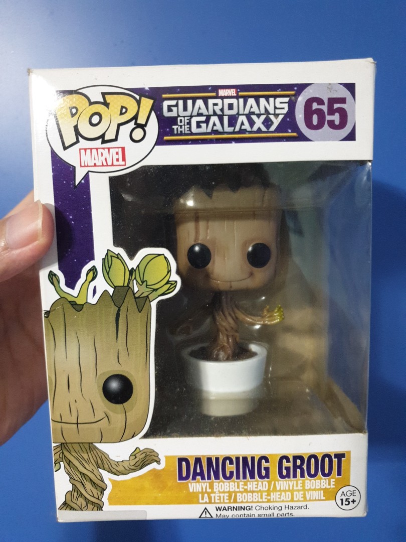 Funko Pop Dancing Groot Guardians of the Galaxy, Hobbies & Toys, Toys ...
