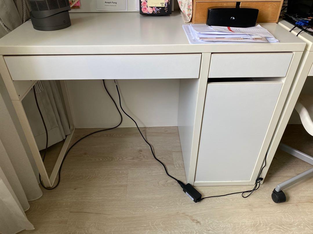 Ikea Micke Table, Furniture & Home Living, Furniture, Tables & Sets on ...