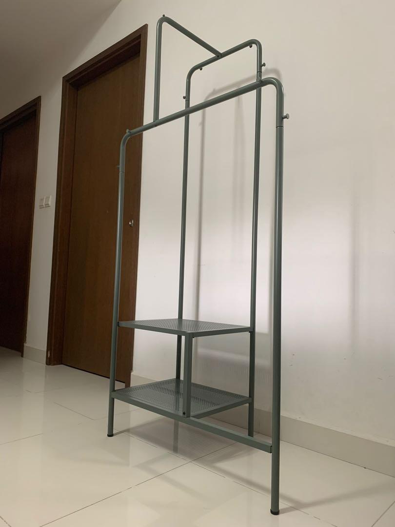 IKEA Nikkeby clothes rack, Furniture & Home Living, Furniture, Shelves ...