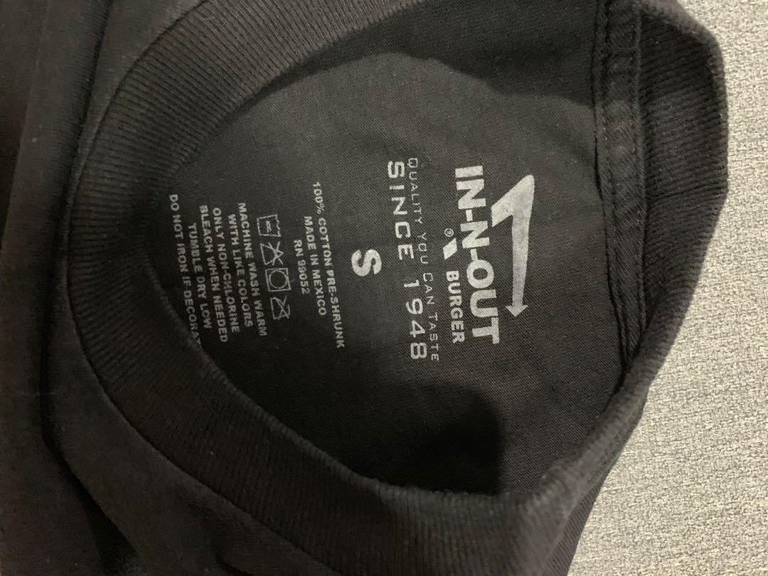 In N Out Burger shirt uniqlo U, Women's Fashion, Tops, Shirts on Carousell