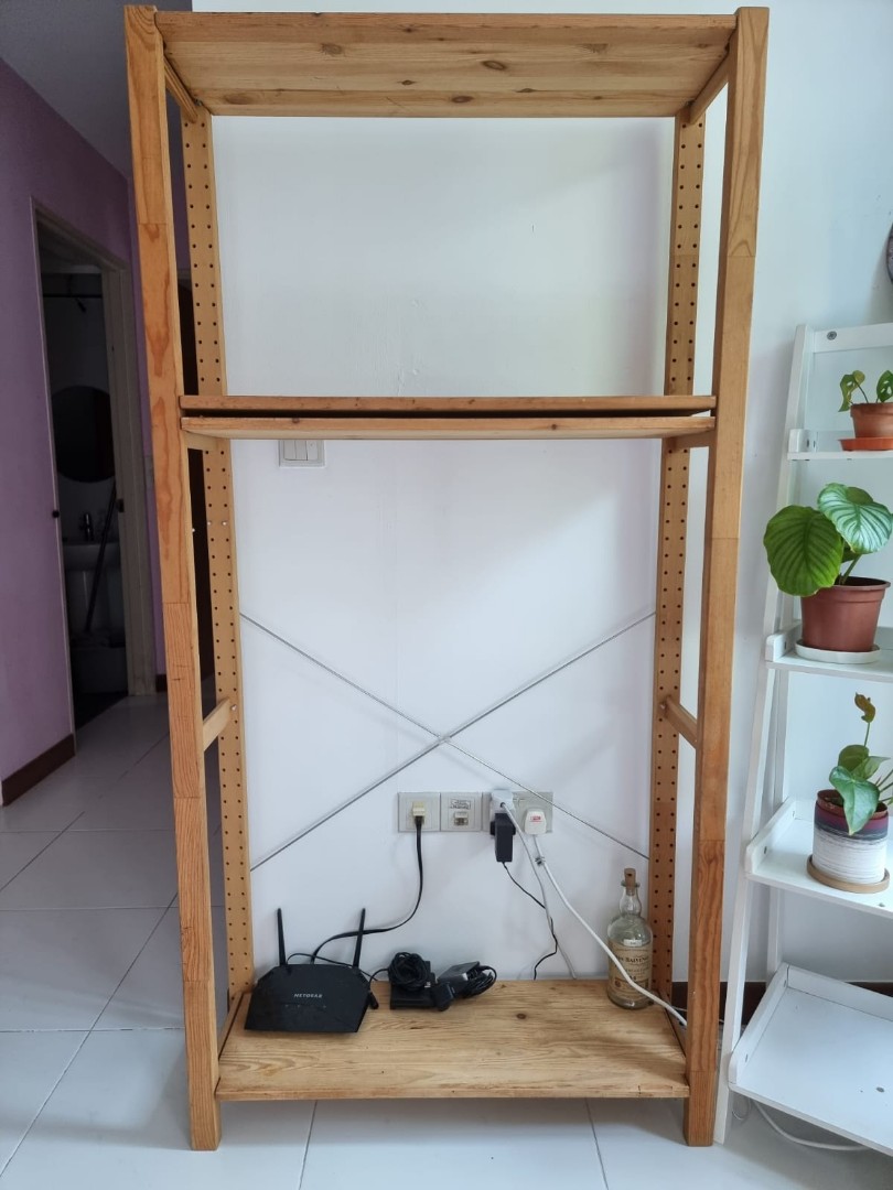 Ivar rack, Furniture & Home Living, Furniture, Shelves, Cabinets ...