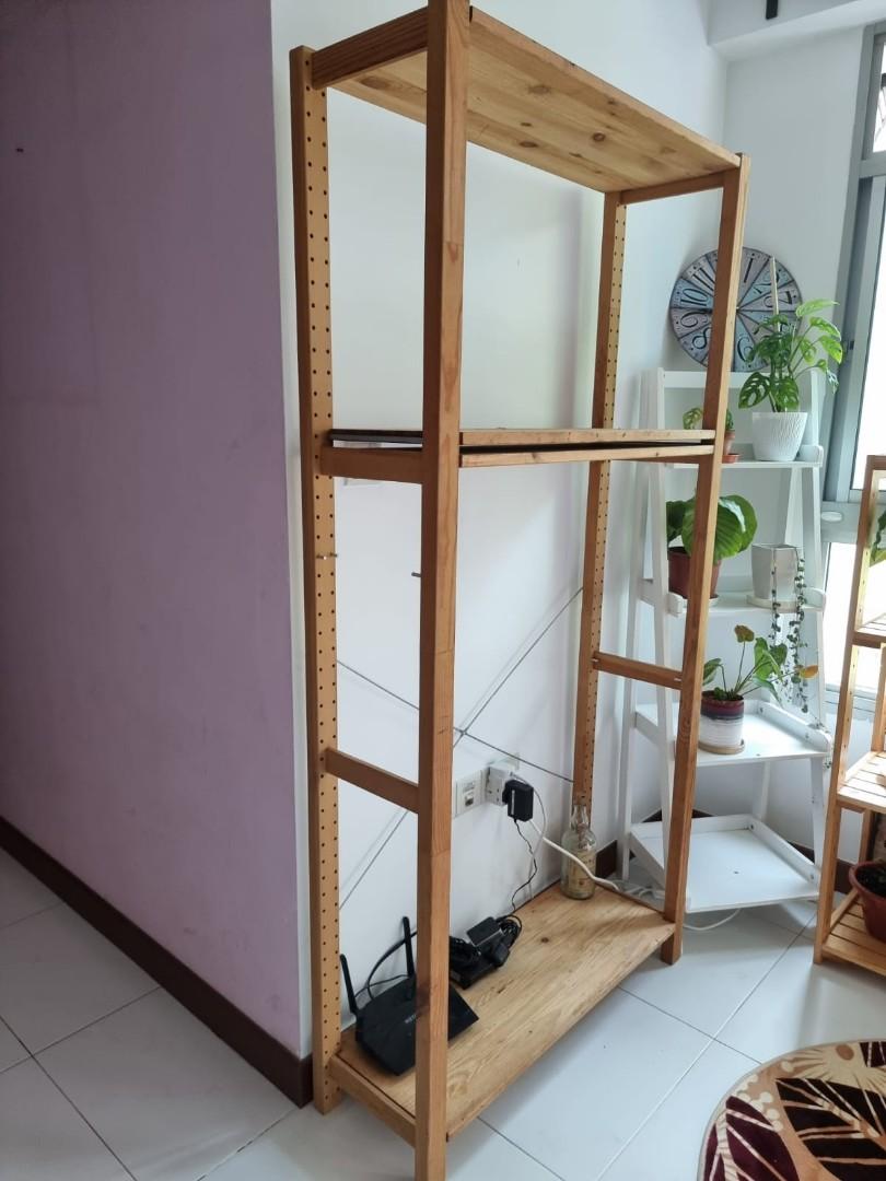 Ivar rack, Furniture & Home Living, Furniture, Shelves, Cabinets ...