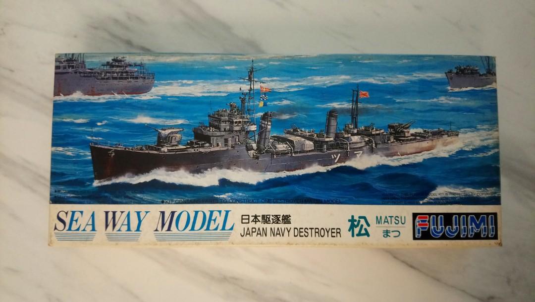 Japan Navy Destroyer MATSU, Hobbies & Toys, Stationery & Craft ...