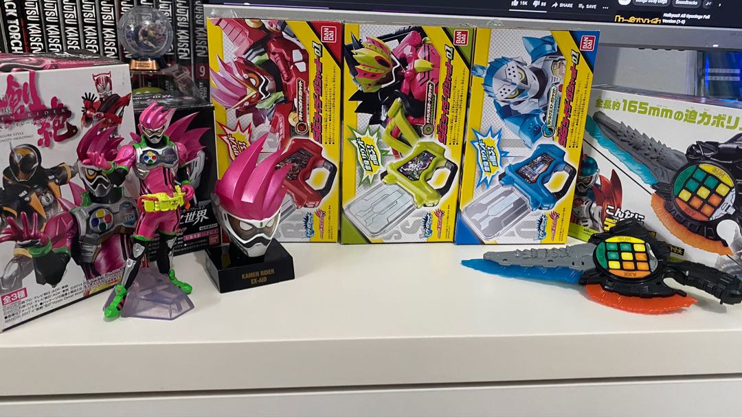 Kamen Rider Ex Aid Figurines Gashats & Gashacon weapon, Hobbies & Toys ...