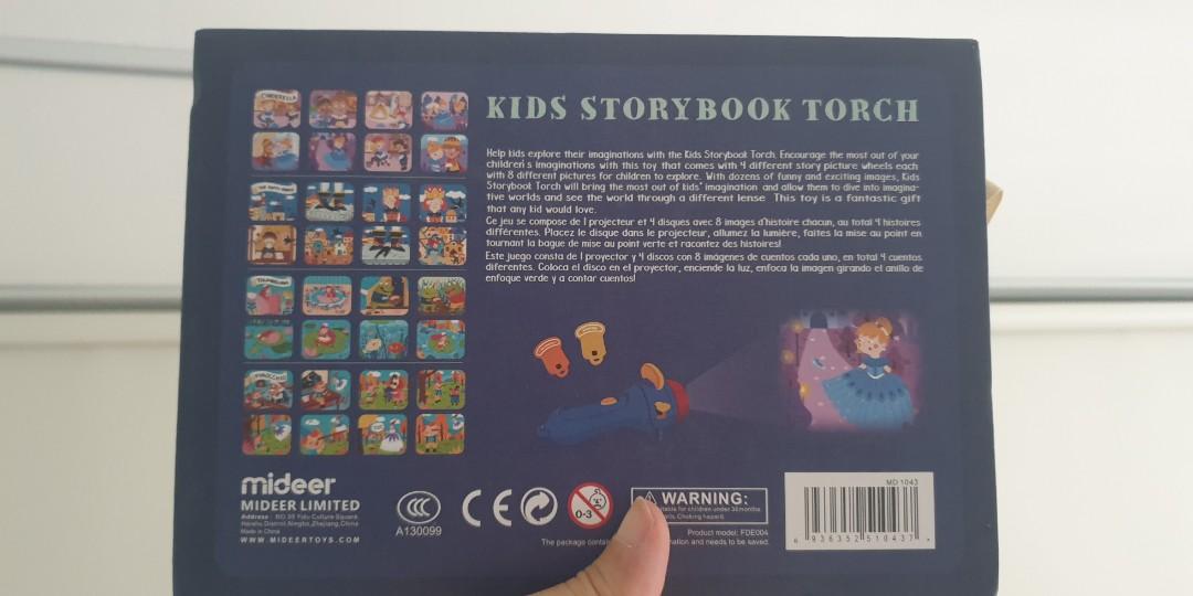 Kids story book torch, Hobbies & Toys, Books & Magazines, Children's ...