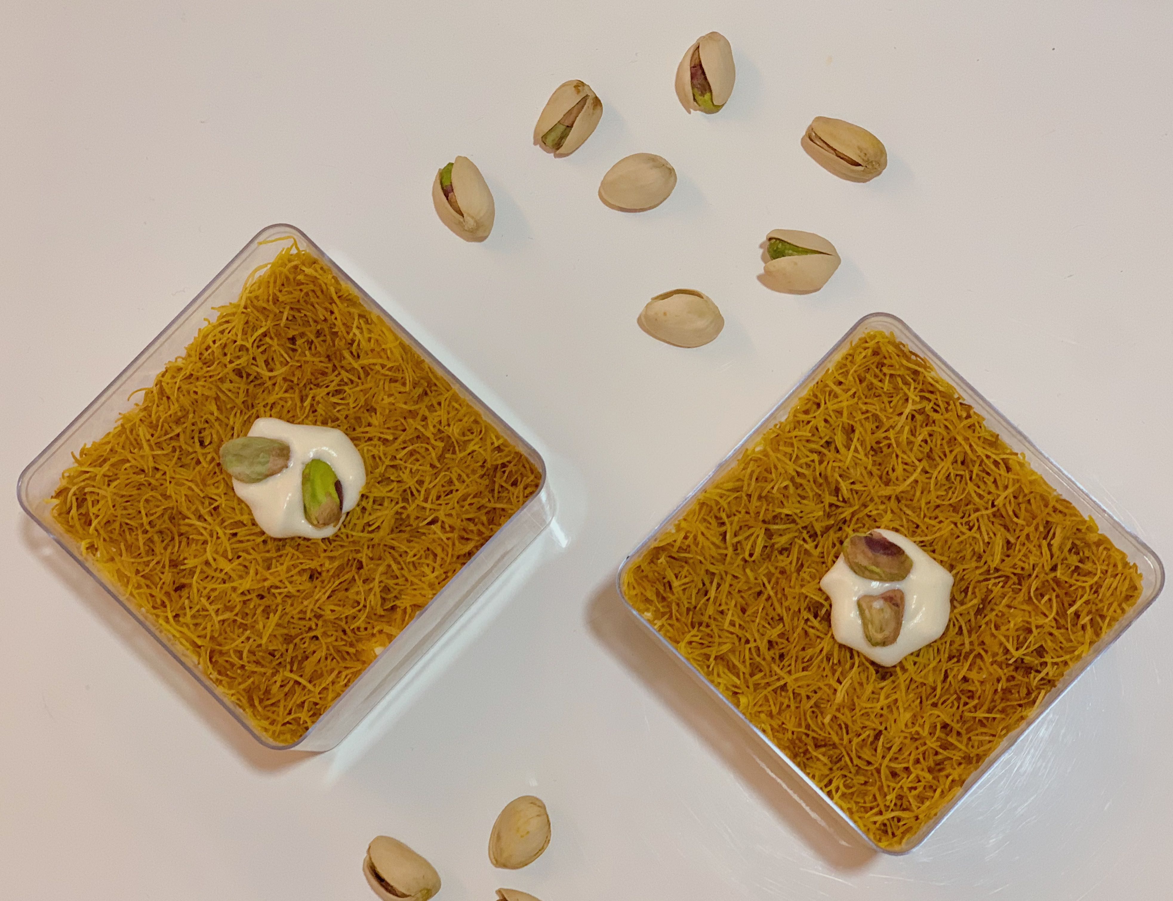 Kunafa box, Food & Drinks, Homemade Bakes on Carousell