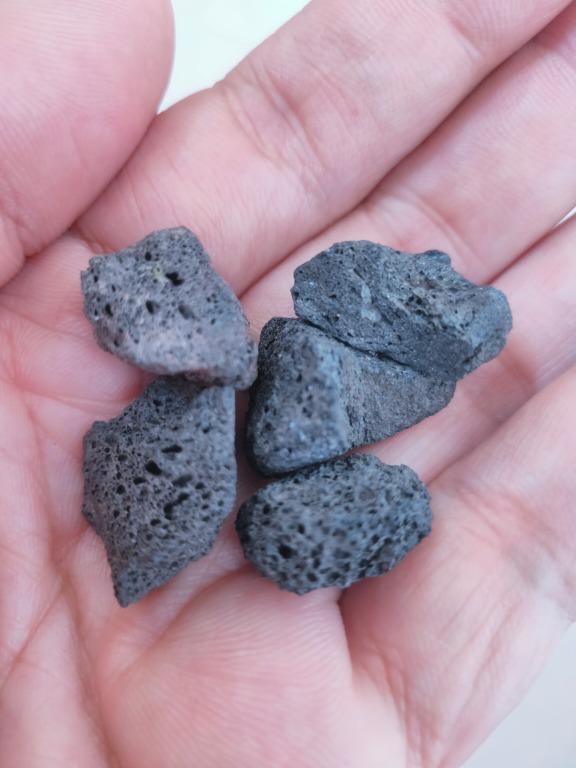 Lava rock , magic soil jelly, Furniture & Home Living, Gardening ...